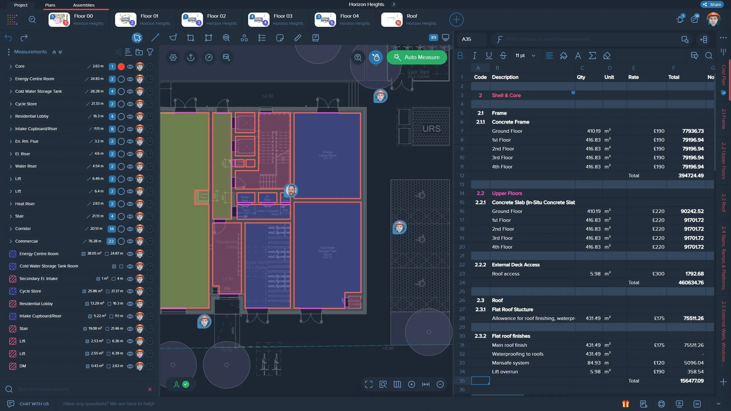 Kreo — Construction Takeoff and Cost Estimating AI software